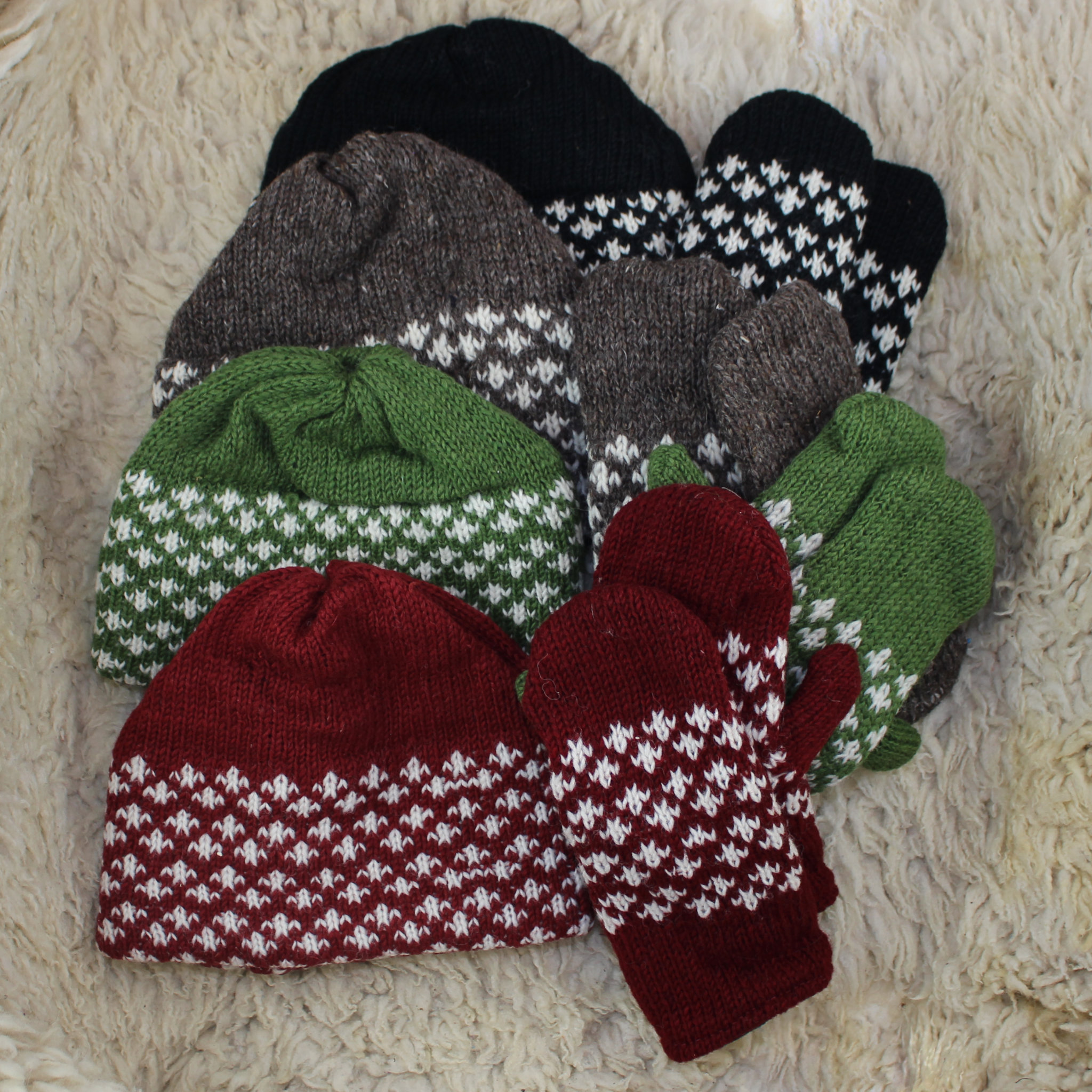 Bonnet et gants - Chota-India